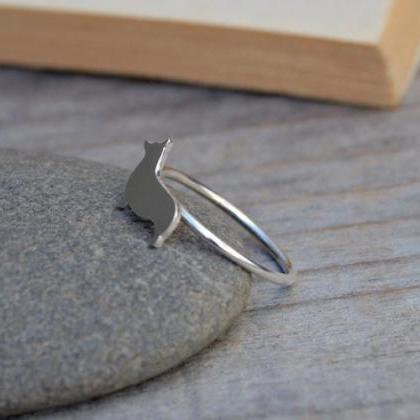 Corgi Ring In Sterling Silver, Puppy Ring, Handmade In The Uk on Luulla