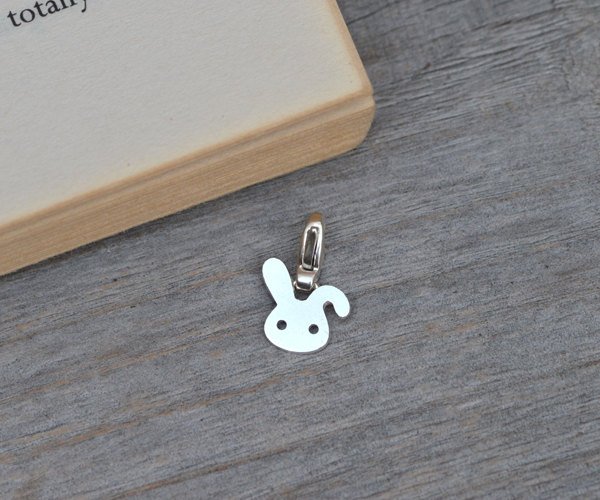 Bunny Rabbit Charm For Bracelet In Sterling Silver, Handmade In The Uk ...