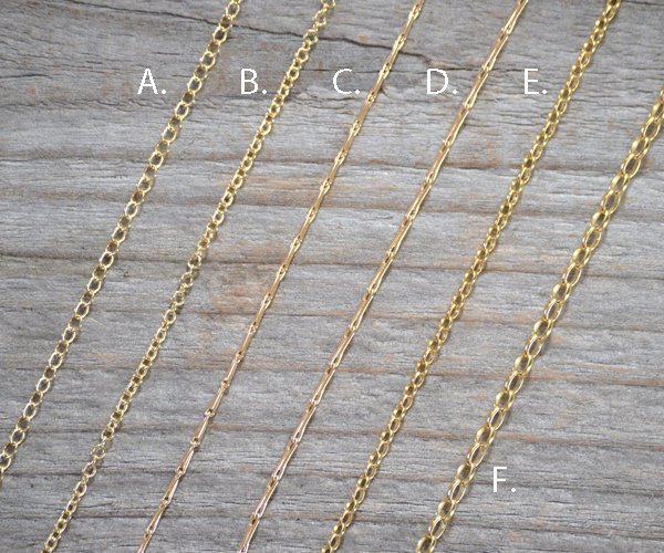 Solid 9ct Yellow Gold Chain, Trace Chain, Barleycorn Chain, Belcher ...