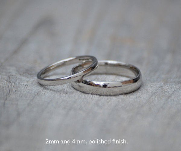 Platinum Wedding Band, Platinum Wedding Ring, 2mm Wide Or 3mm Wide ...